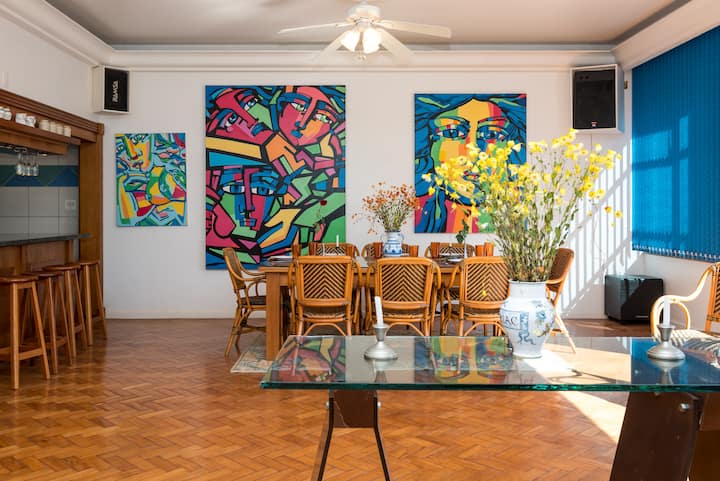 Jacuzzi & Gym Penthouse, 3mn Walk To Beach - Copacabana