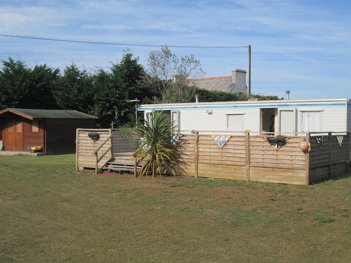 Mobilhome Sur Terrain Privé Bord De Mer Kerlouan - Kerlouan
