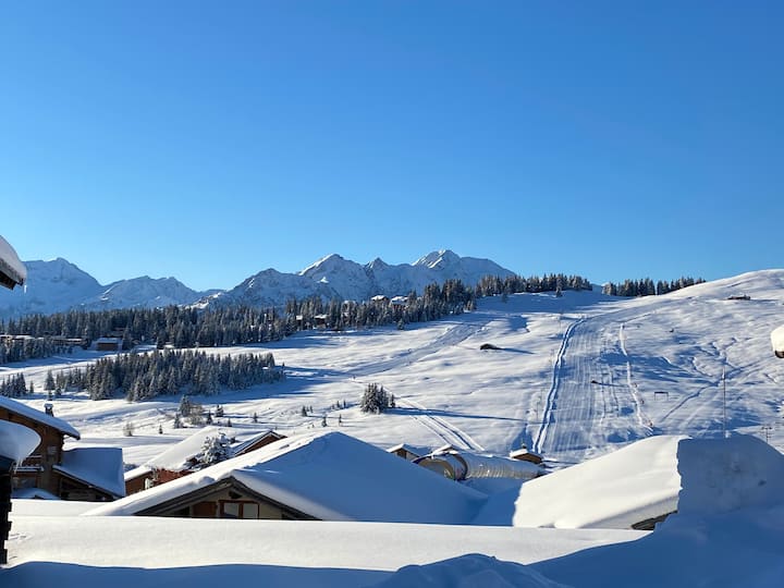 Studio Cosy Vue Sur Le Massif Du Beaufortain!! - Hauteluce