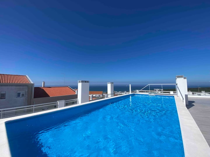 Luxe Appartement Met Ocean View Nazaré Sitio - Nazaré