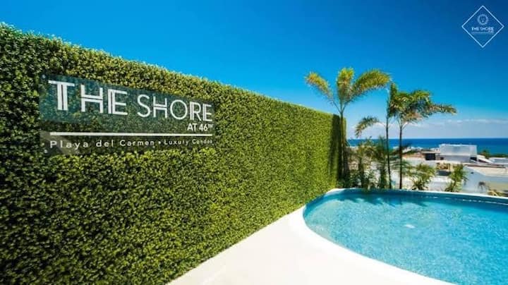Amazing Studio With Rooftop Pool & Gym - Playa del Carmen