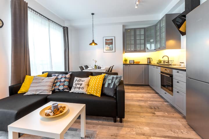 A14 ❤️ Chambre Privée ☆ Vieille Ville ☆ - Balcon - Krakow