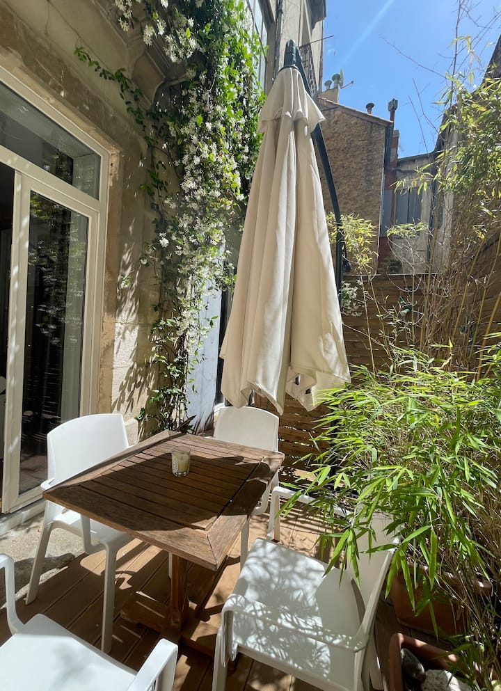 Place De La Comédie Jardin Terrasse Climatisation - Montpellier