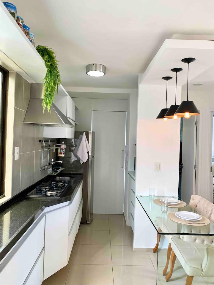 Flat 6min Da Praia, Localização Top E Portaria 24h - Recife