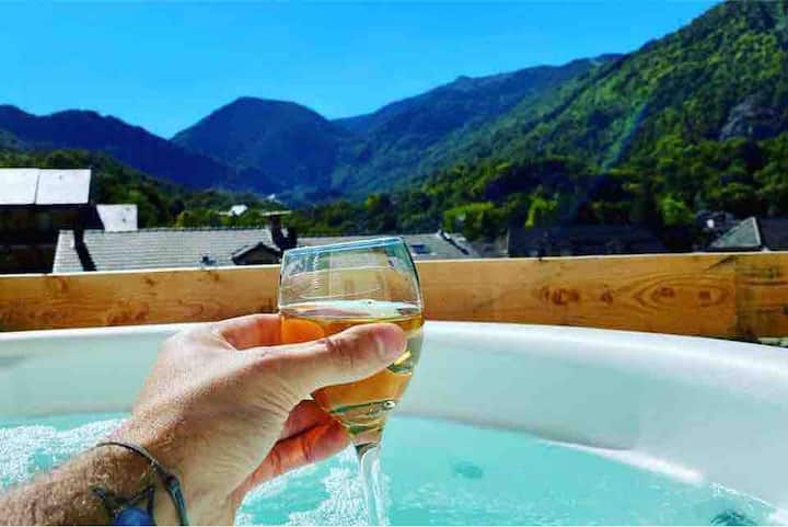 Superbe Appartement Avec Jacuzzi (Le Cerf) - Ax-les-Thermes