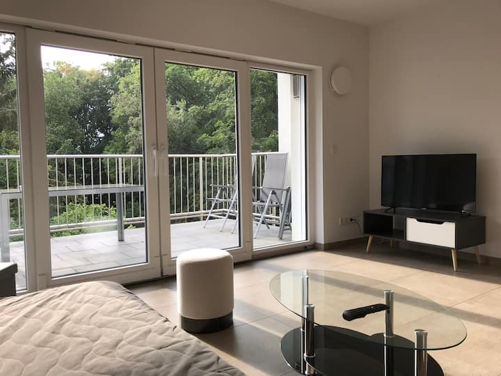 Privatsphäre Mit Balkon Im Grünen - Wiesbaden