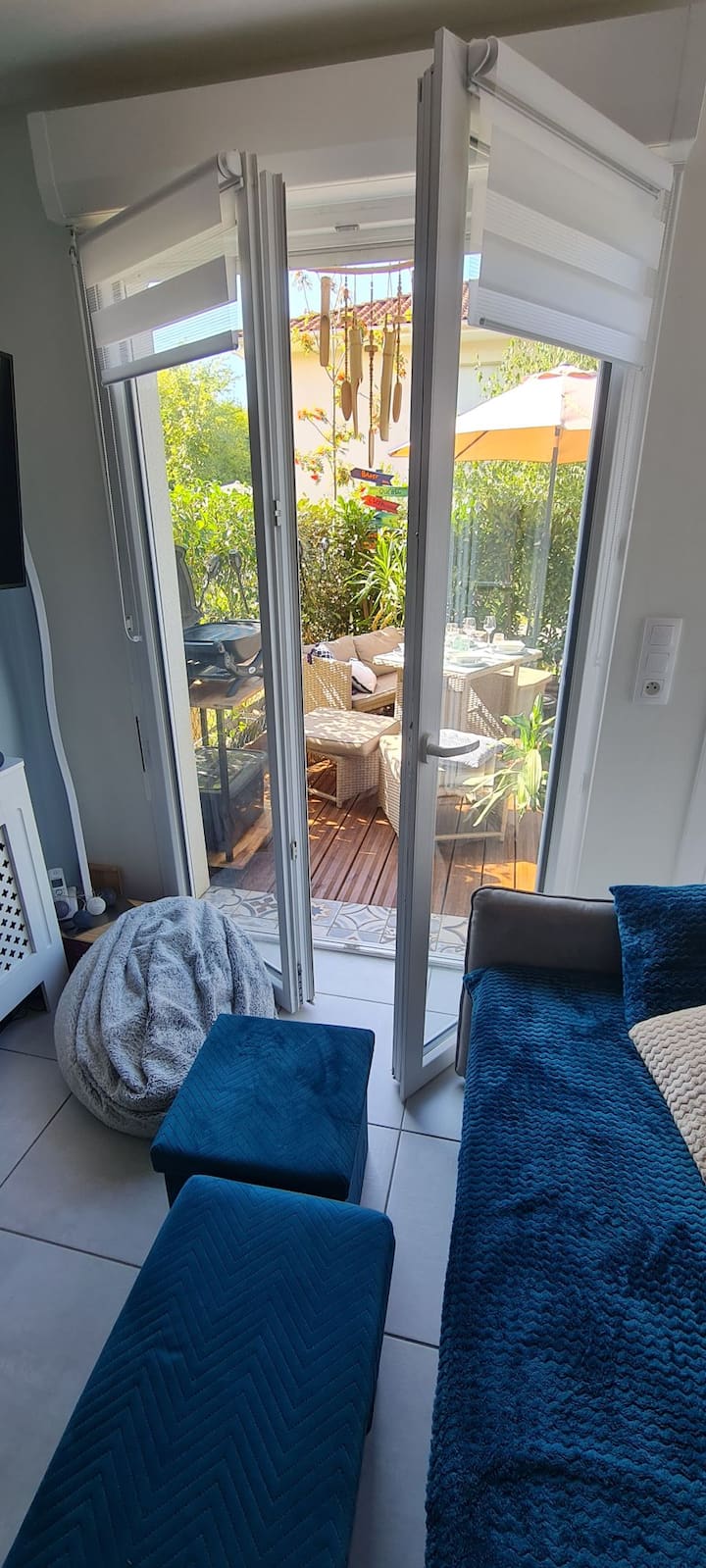 T2 Avec Jardinet Privé à 20 Min Ge Et 7 Min Du Lac - Yvoire