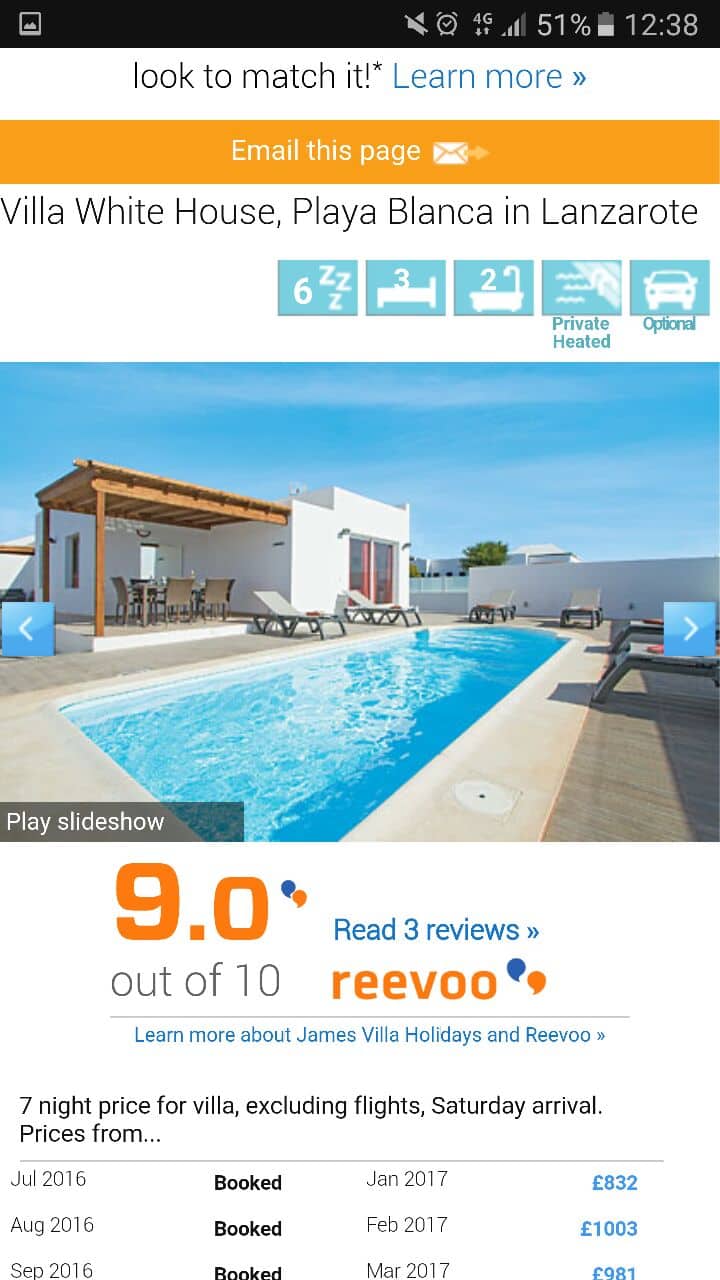 White House Lanzarote I - Playa Blanca