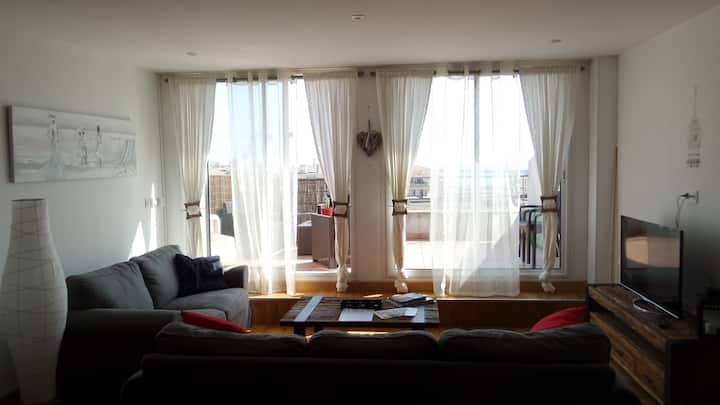 Beau Duplex Centre Ville Terrasses - Sète