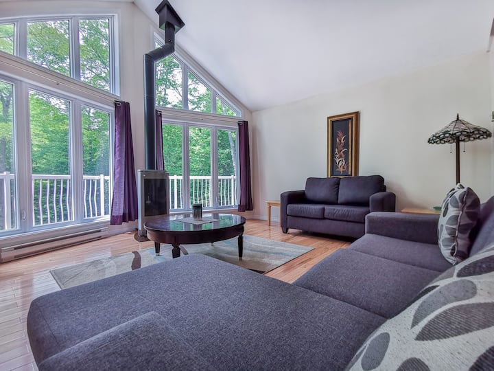 Soleil, Comfort & Tranquilité | Chalet 2 Chambres - Mont-Tremblant