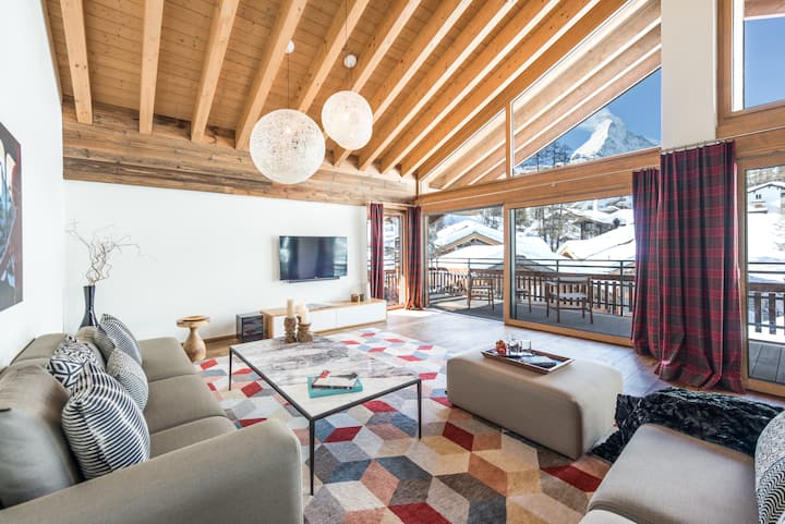 Aria Penthouse, Sleeps 8, - Zermatt