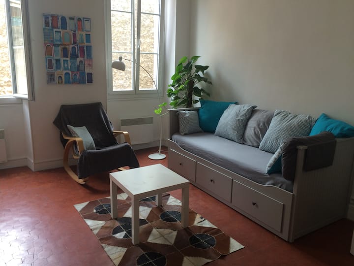 Cosy T2 Central, Calme Et Lumineux - Marseille