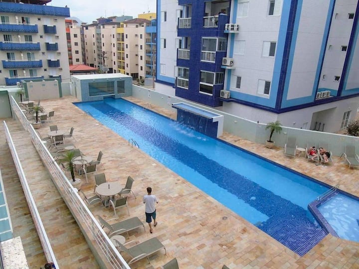 Ap Top Praia Grande Ubatuba Só 1 Quadra Da Praia - Ubatuba