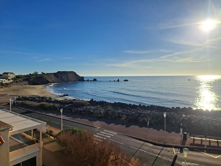 Superbe Vue Pour Ce Joli T3, Clim, Wifi, Parking - Agde