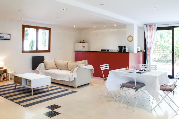 Rdc Maison, Jardin Privatif, 60m2 - Sud Marseille - Marsella