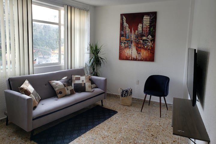 Departamento, A 15 Min Del Centro Y Coyoacán - Ciudad de México