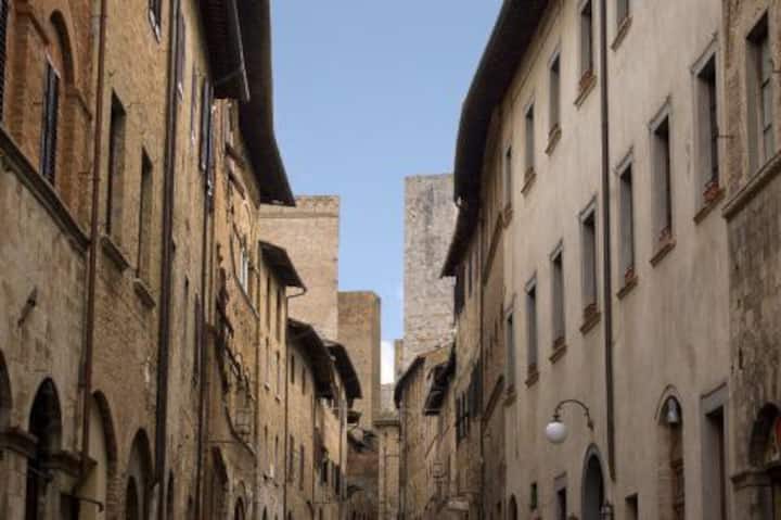 2 Private  Rooms For 5 Px With View  San Gimignano - San Gimignano