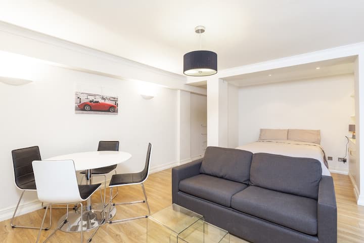 Spacious Central London Studio Apartment - Marylebone