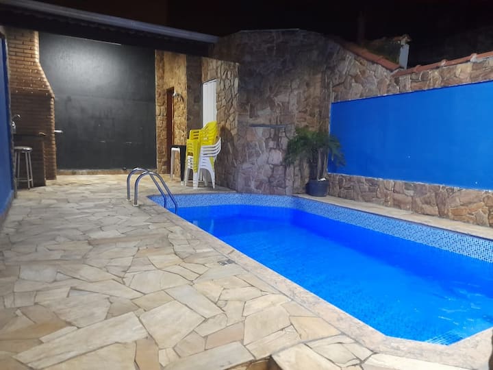 Casa C/piscina Aquecedor Aparte - Praia Grande