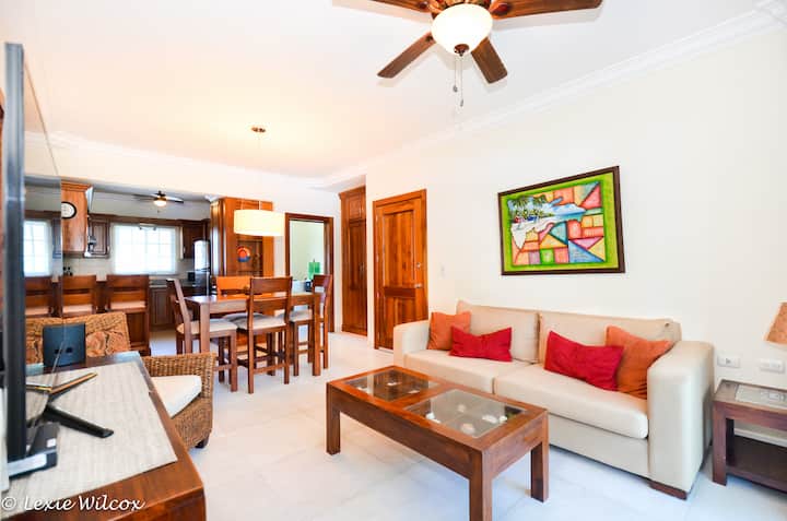 Estrella Del Mar 2br, 2ba Steps From Pool & Gazebo - Punta Cana