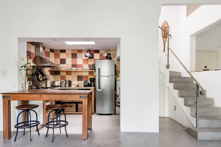Casa Con Inspirador Jardín En Palermo Soho, Muy Luminosa - Buenos Aires