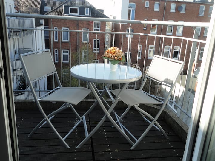 Whg. Mit Balkon Nähe Innenstadt & Holstentor (2/3) - Lübeck