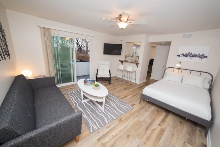 Renovated Minimalist Modern Kc Studio #7 - Kansas City, KS
