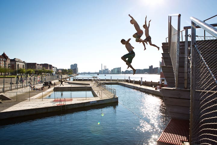 Space, Charm And Swimming In Central Copenhagen. - Copenhagen