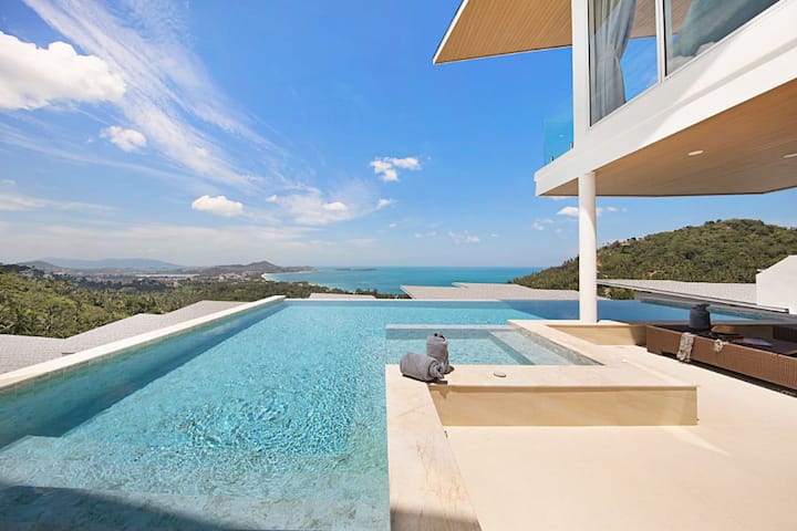 ♛Jamoon Samui ♛Cozy Wow Seaview Villa - サムイ島