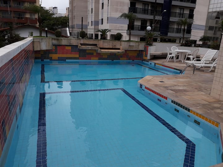 Apto Com Varanda Notombo, Próximo à Praia - Santos