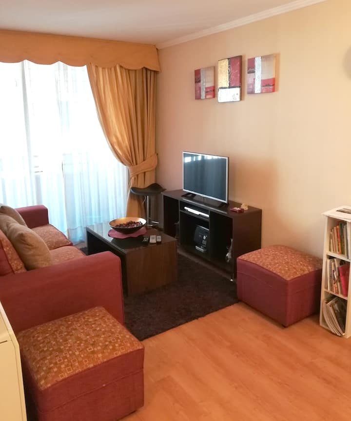Apt. Full Equipado Santiago Center - Santiago