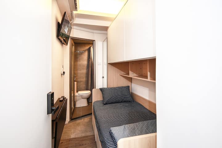 Single Ensuite Room - 1min To Mongkok Mtr (1.1) - Hong Kong