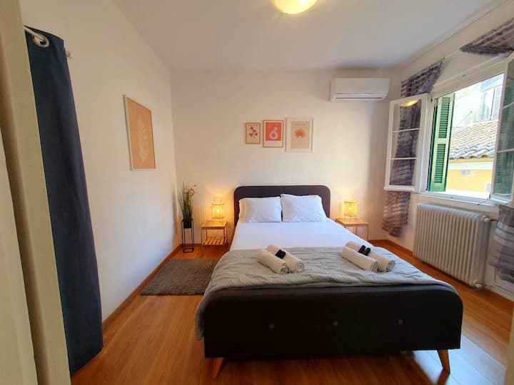 Heart Of Corfu (2nd Floor, 55m2, Quiet Area) - Korfu