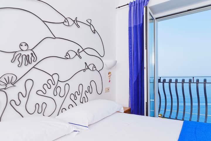 Villa With Garden: Positano & Capri View - Praiano