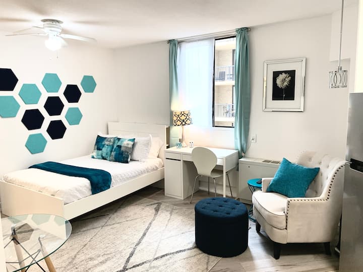 Cozy, Renovated Studio In Bethesda - Free Parking! - Bethesda, MD