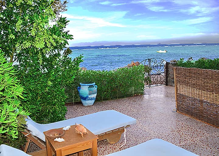 Seafront Cozy Beach Private 2bd House - Égypte