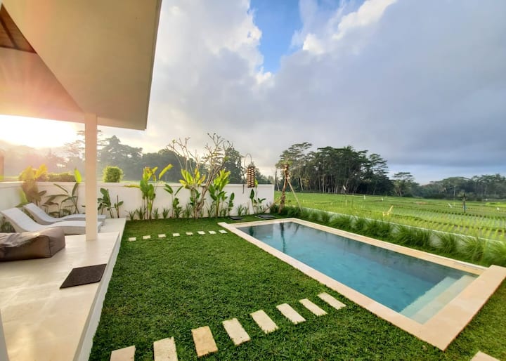 2br With Private Pool, Rice Field View. - Australien
