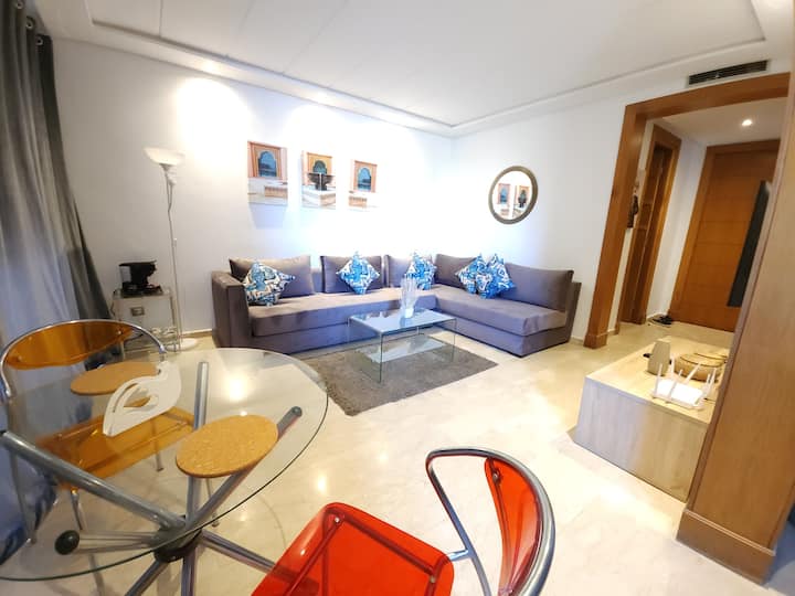 Anfa 1 Br Centre Ville Chic Sans Vis à Vis - Casablanca