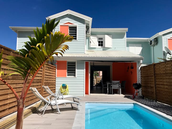 Maison Neuve Pour 4 Pers, Piscine Et Plage à 800m - Les Anses-d'Arlet