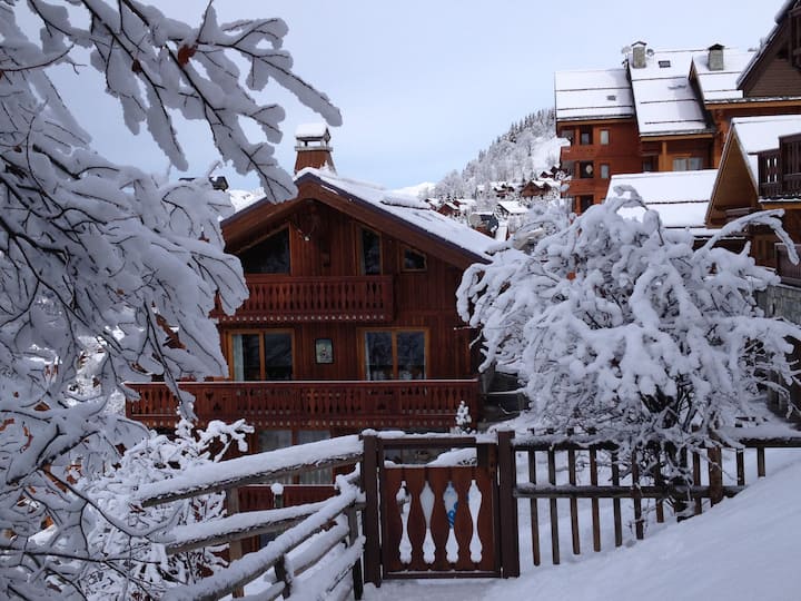Duplex Ensoleillé 6pers, Vue Montagne, Centre - Méribel