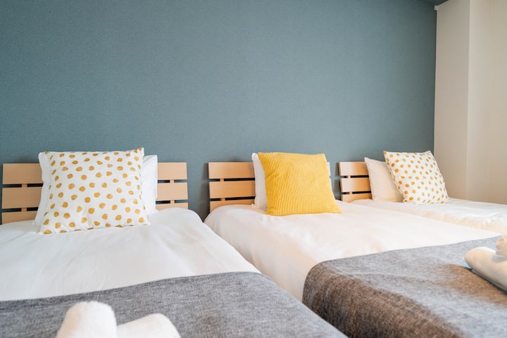 4ppl/5 Mins To Chidoribashi St/ Usj Kaiyukan/9764 - Osaka, Japan