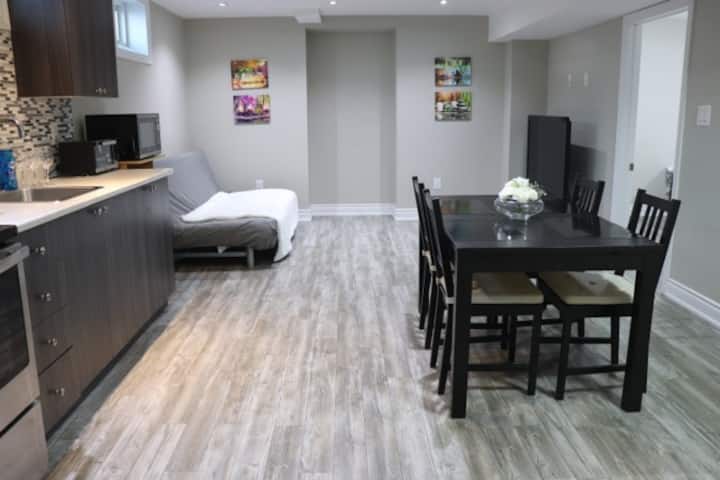Newly Renovated & Contemporary 2 Bdrm Basement Apt - Brampton