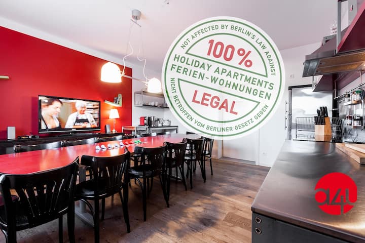 3 [Rol] 6 Rooms, 4 Baths, @Park Ex-airport, Subway - Berlin