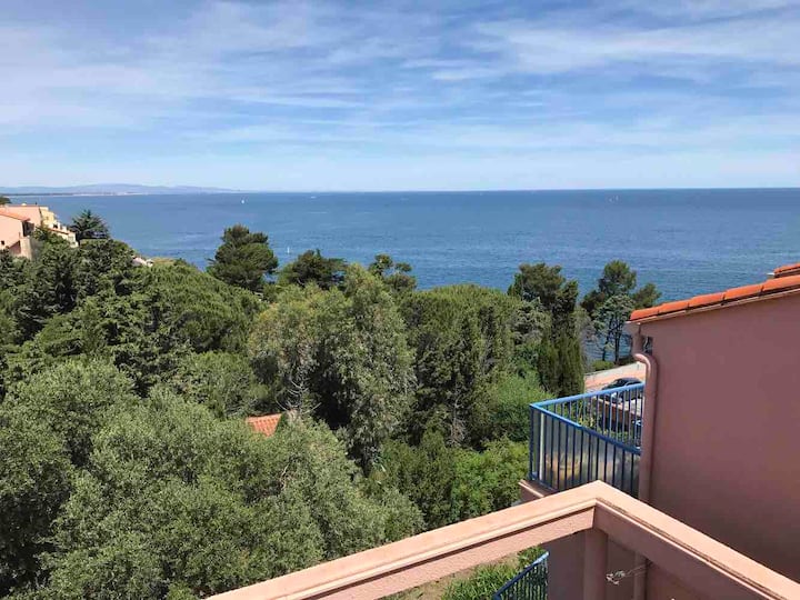 Joli Duplex Avec 2 Terrasses Vue Mer - Collioure
