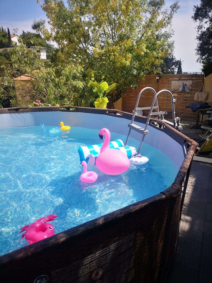 T2 Hyères Avec Terrasses Et Accès Piscine - Hyères