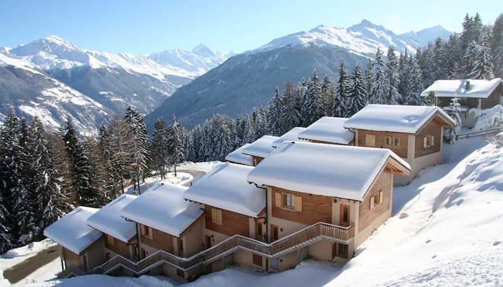 Sunny Chalet, Ski In/out, Sauna - Schweiz