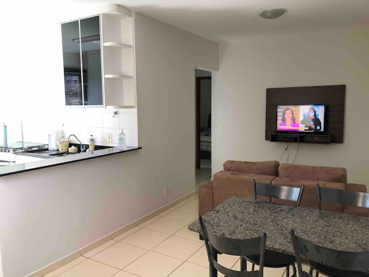 Apartamento Aconchegante, E Bem Localizado, C/ar. - Uberlândia