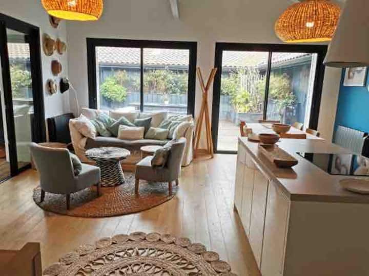 Maison Vintage Et Lumineuse à 5 Minute De La Plage - Cap Ferret