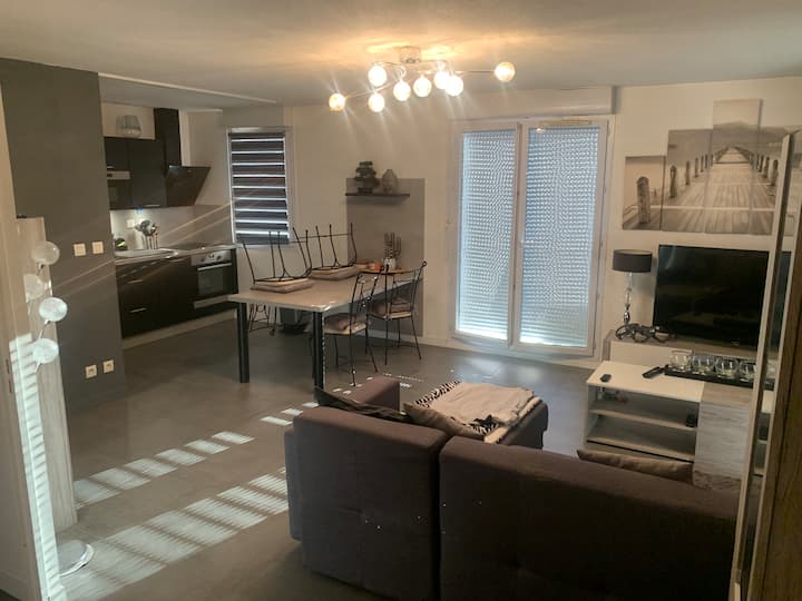 Appartement Lumineux 54m² - Pont-de-Chéruy