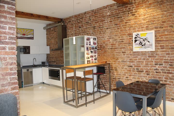 Apartment Vintage Calatrava - Bilbao